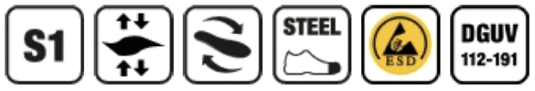 ESD Safety Shoes With Laces 31721 - ESD Shoes | Bondline